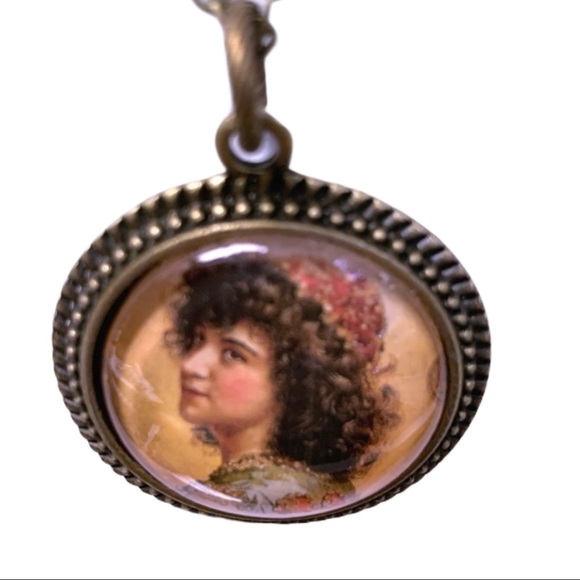 Jewelry | Gypsy Boho Necklace Pendant Glass | Poshmark